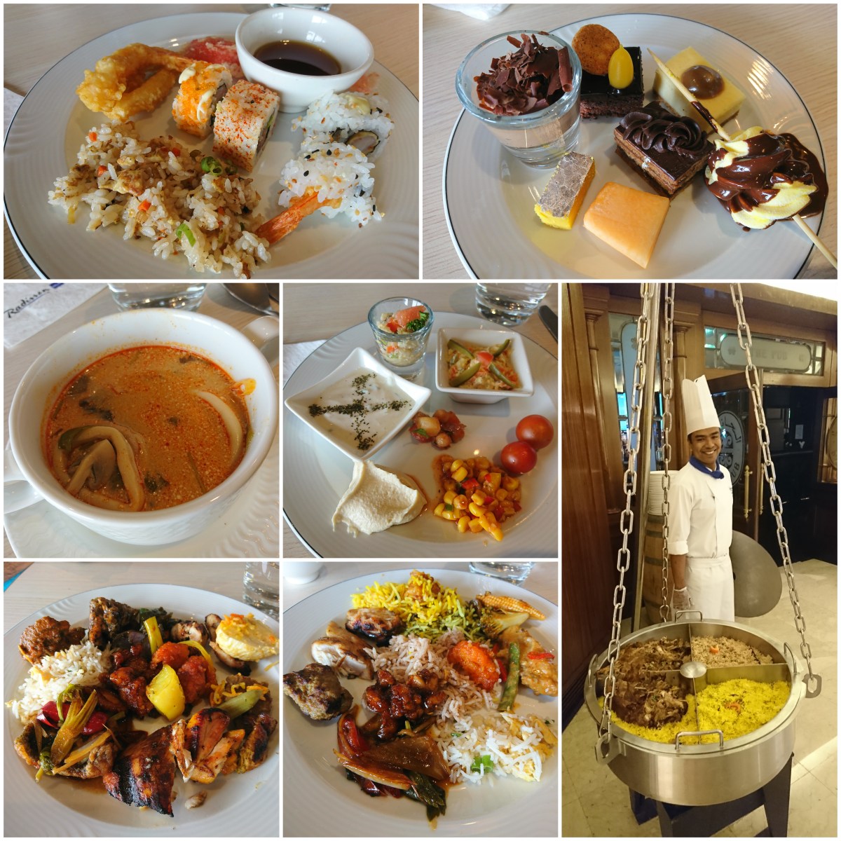 The Dubai Diaries: Friday Brunch @ Radisson Blu Deira – The Eat Log
